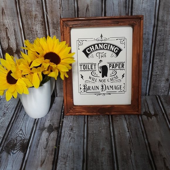 Bath | Farm House Bathroom Sign | Poshmark